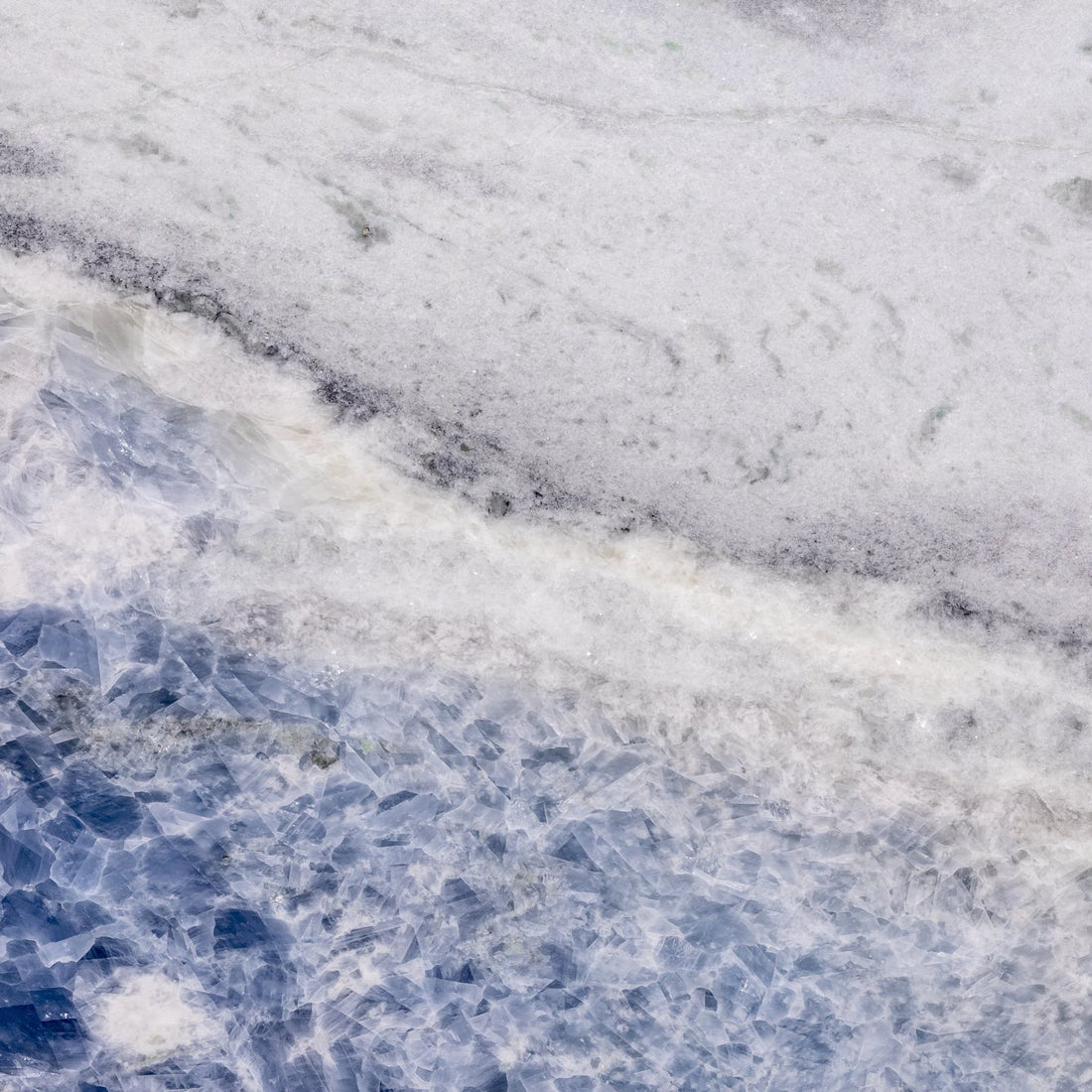 Calcite Azul Blue – Galet